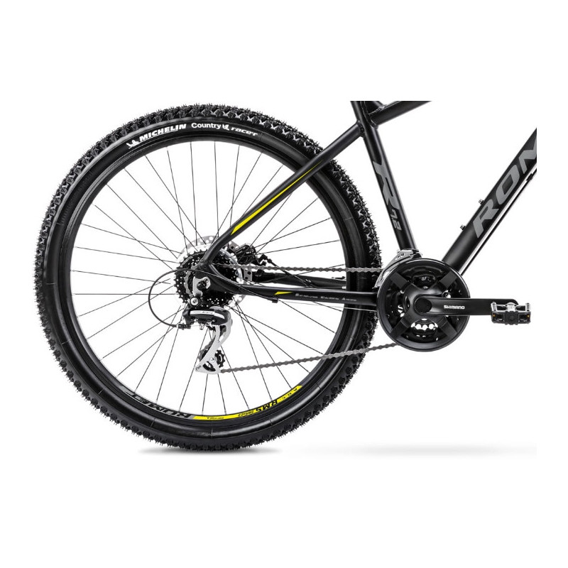 Romet Rambler R7.2 czarny / żółty 2022