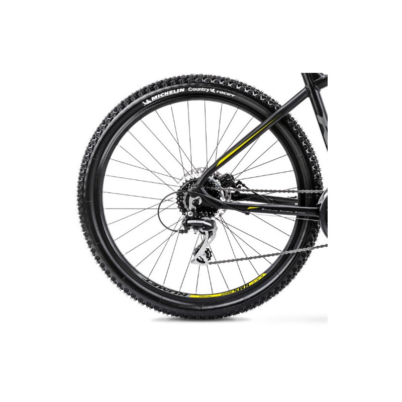 Romet Rambler R7.2 czarny / żółty 2022