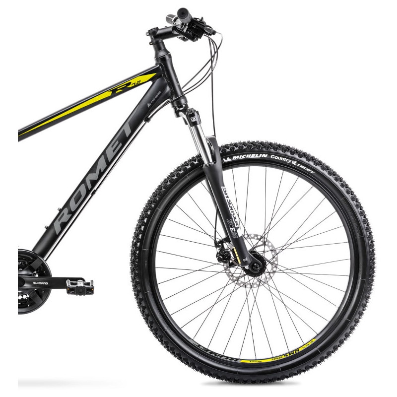 Romet Rambler R7.2 czarny / żółty 2022