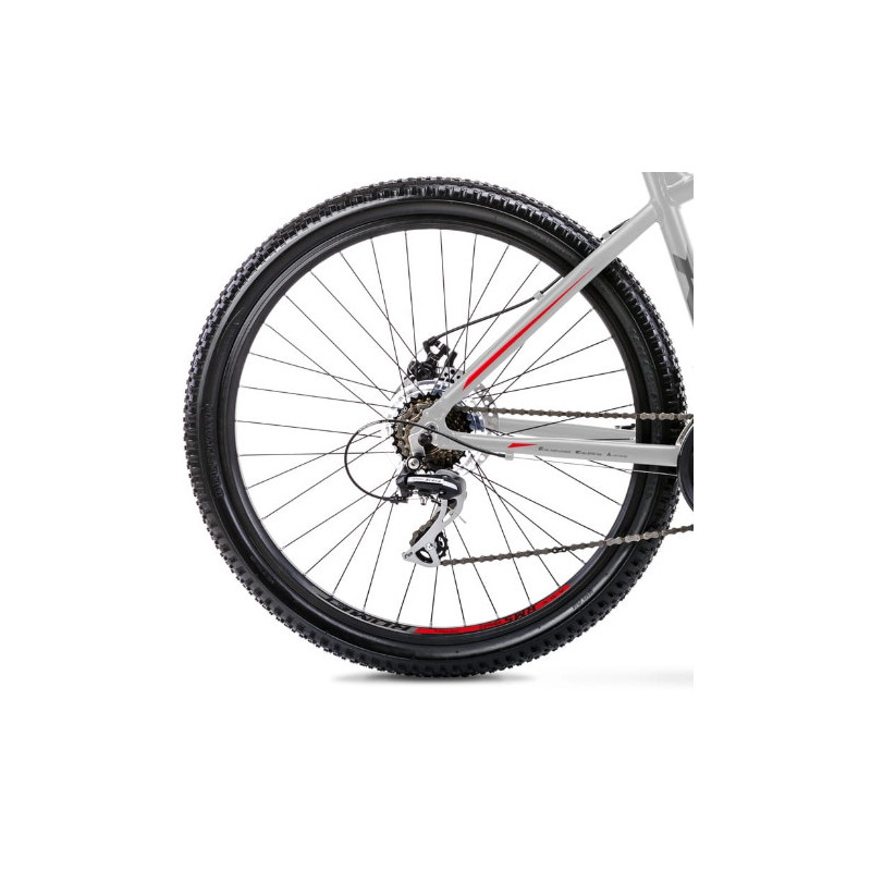 Romet Rambler R7.1 srebrny / czerwony / grafitowy 2022