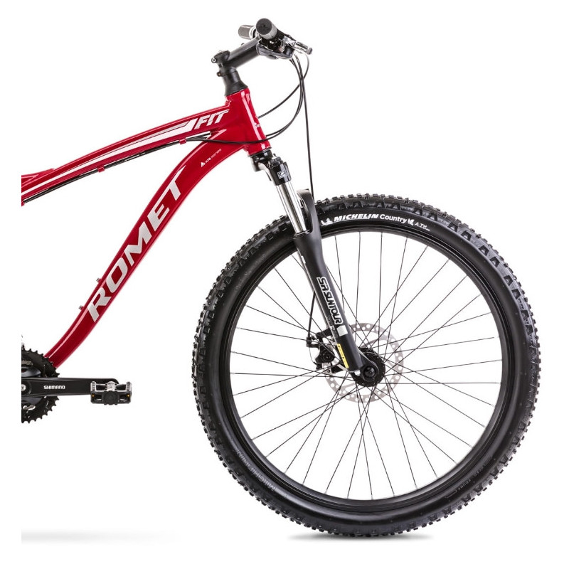 Romet Rambler Fit 26 bordowy 2022