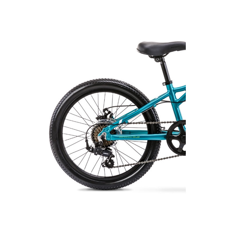 Romet Rambler Fit 20 turkusowy / limonkowy 2022