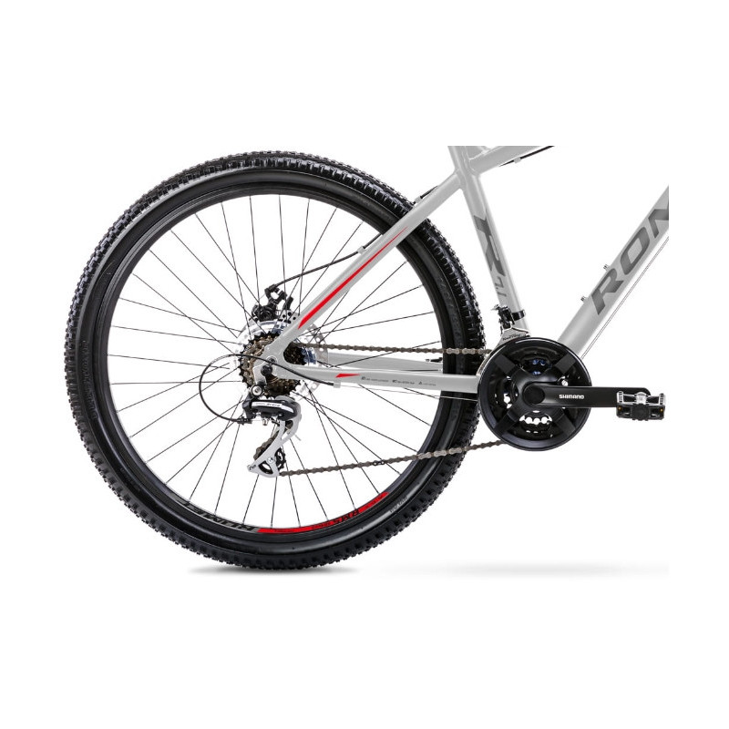 Romet Rambler R7.1 srebrny / czerwony / grafitowy 24 biegi 2022