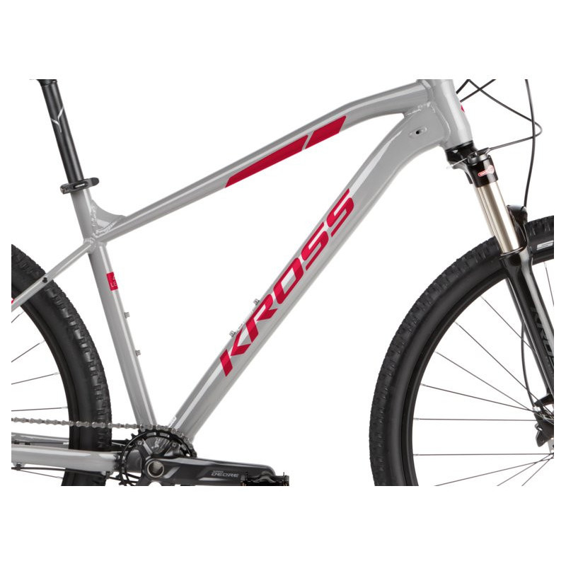 Kross Level 4.0 2024 Szary - Czerwony