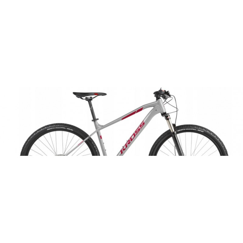 Kross Level 4.0 2024 Szary - Czerwony