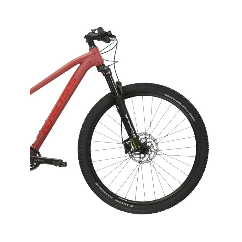 Kross Level 4.0 damski Shimano Cues bordowy mat