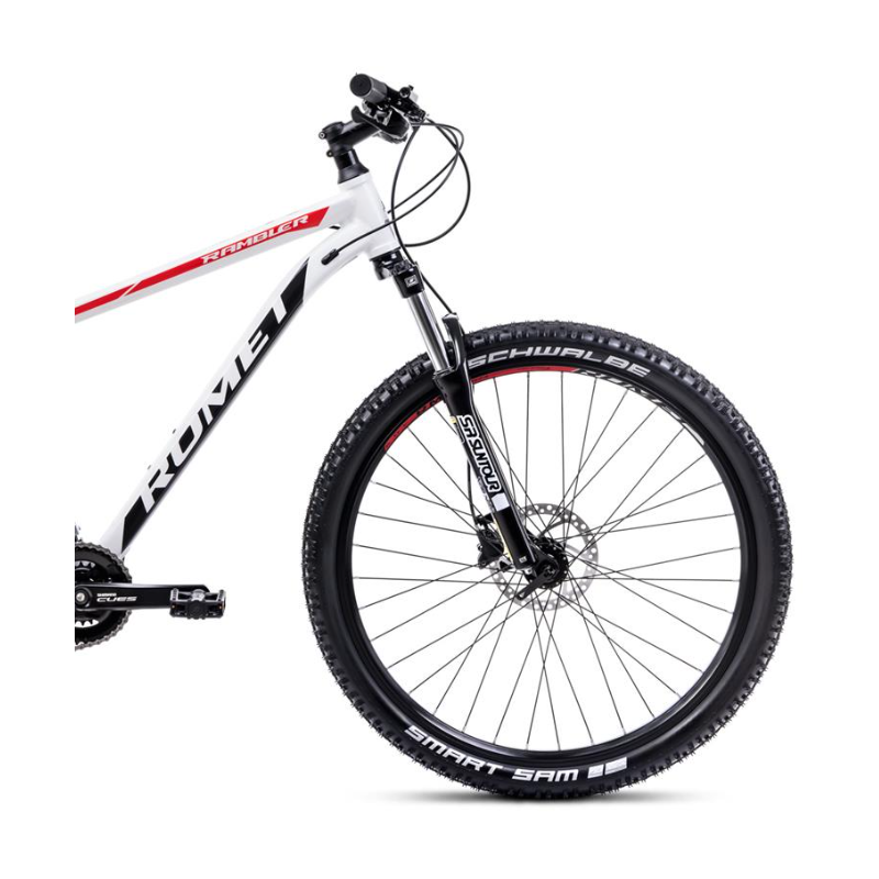 Romet Rambler R7.2 Shimano Cues biały / czerwony / czarny 2024