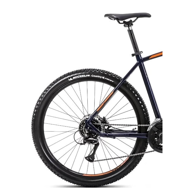 Romet Rambler R7.3 granatowo / pomarańczowy 2024