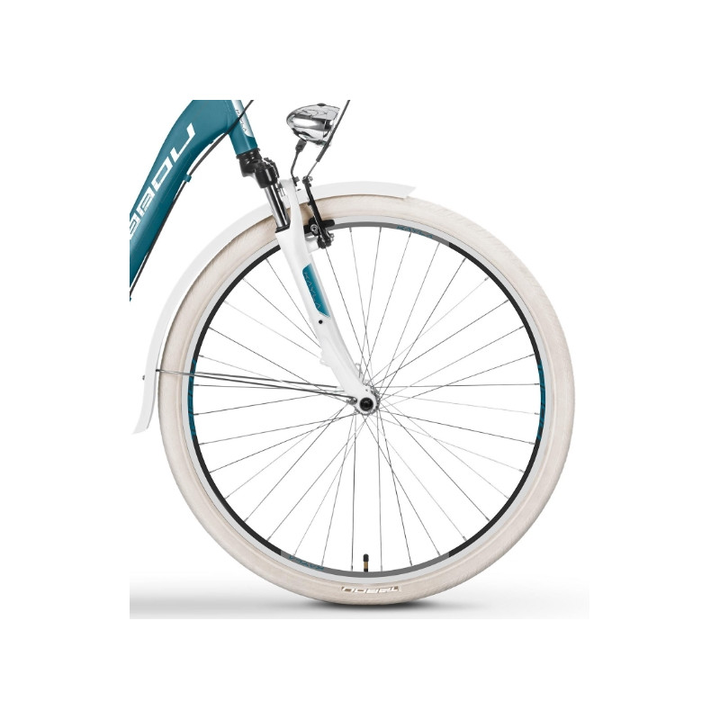 Rower miejski TABOU KAYLA niebieski / biały 2024