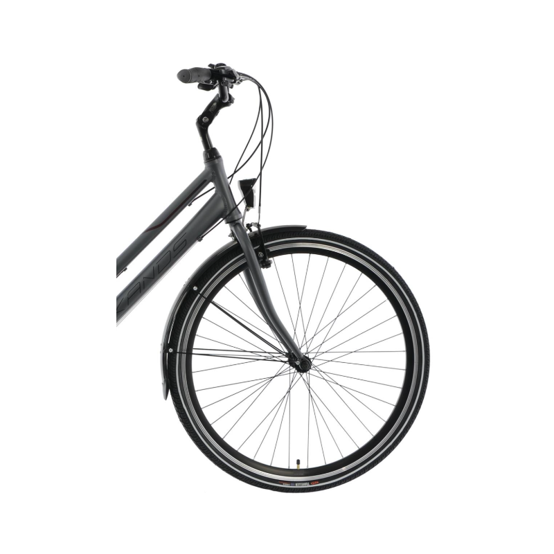 Rower trekkingowy KANDS 28 NAVIGATOR-X DAMSKI grafitowy 2023