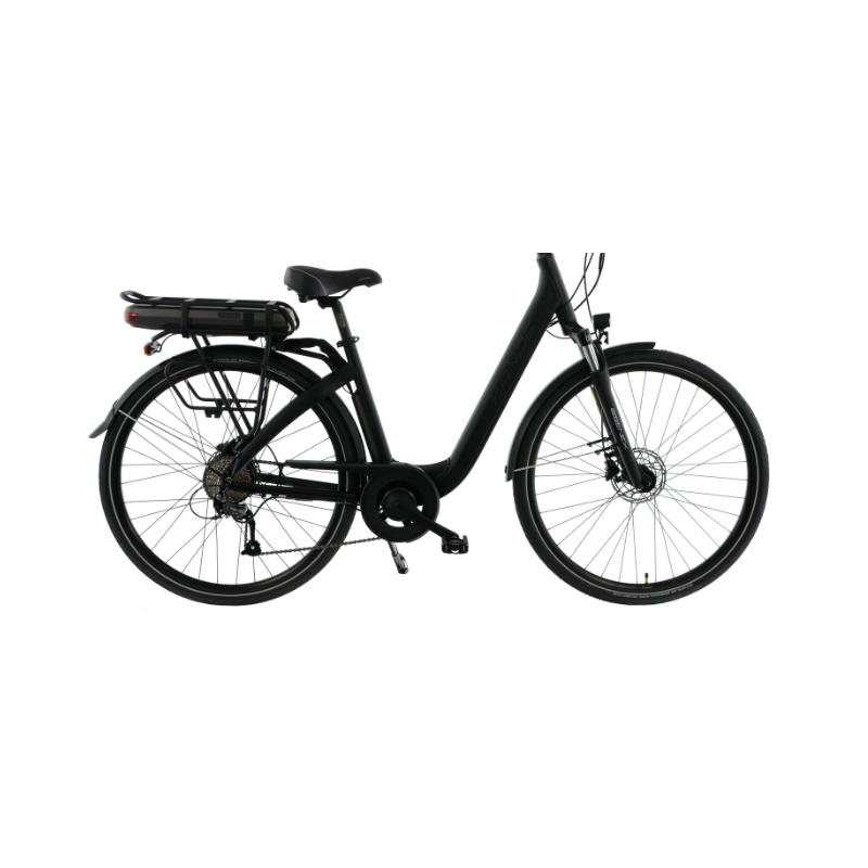 Rower elektryczny KANDS 28" LA RIVA (SAMSUNG 14Ah) czarny mat 2024