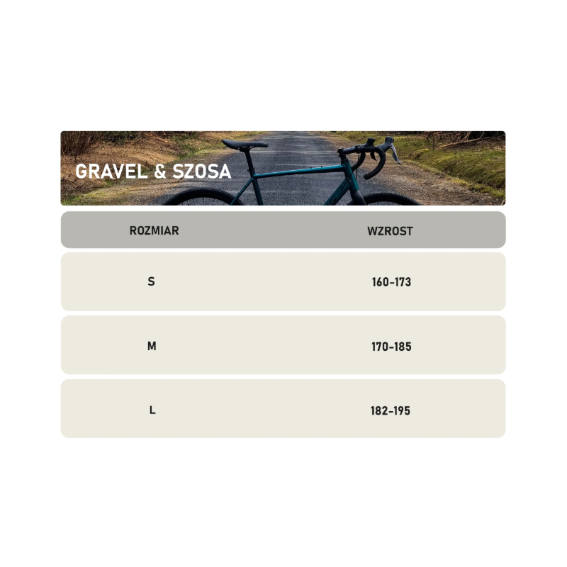 Rower gravel KANDS 28" TORO SORA 2.0 czarny połysk