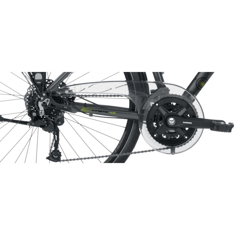 Rower trekkingowy TABOUS Kinetic 4.0 steel / lime 2025
